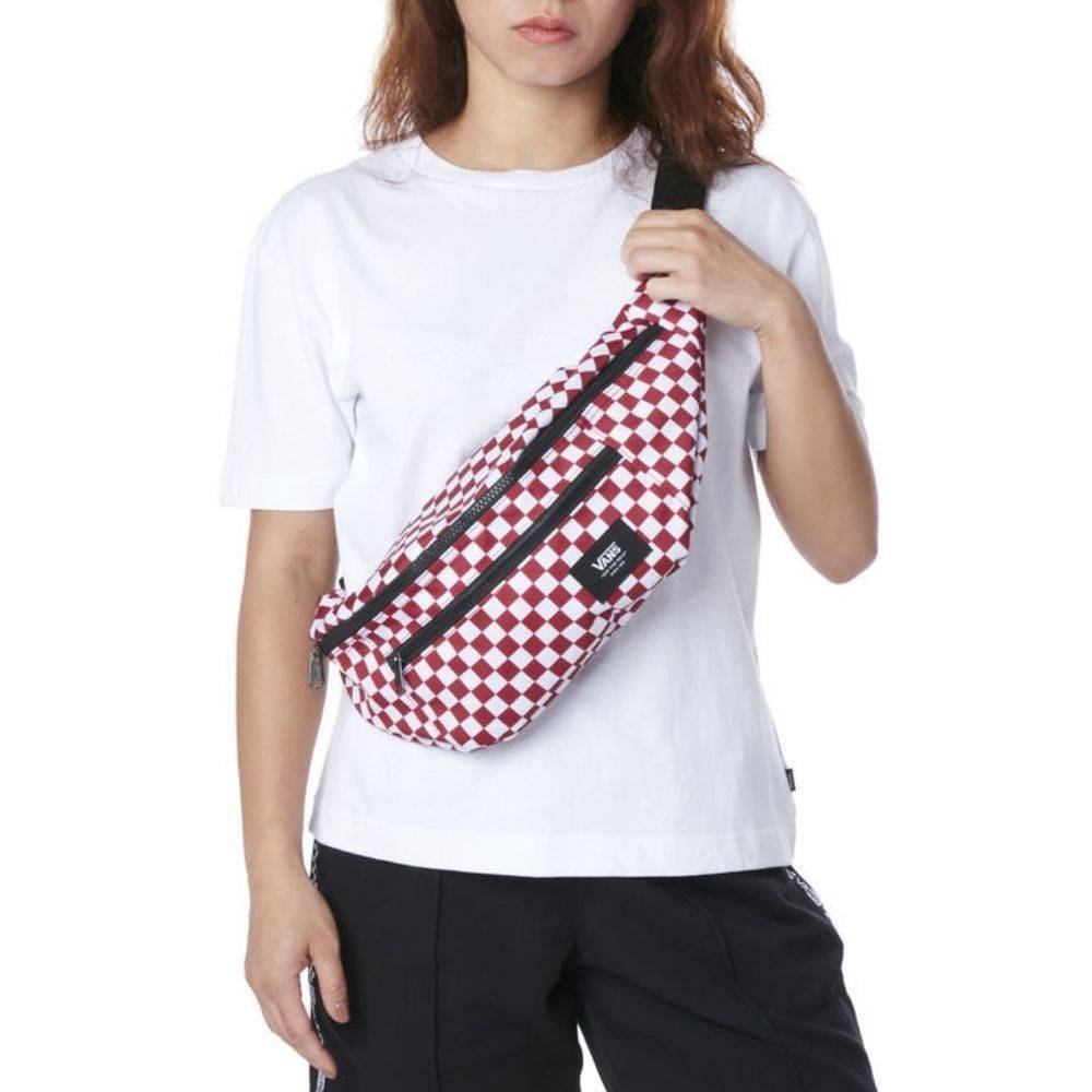 Torba Biodrowa Nerka Vans Ward Cross Body - Chili Pepper Checkerboard ...