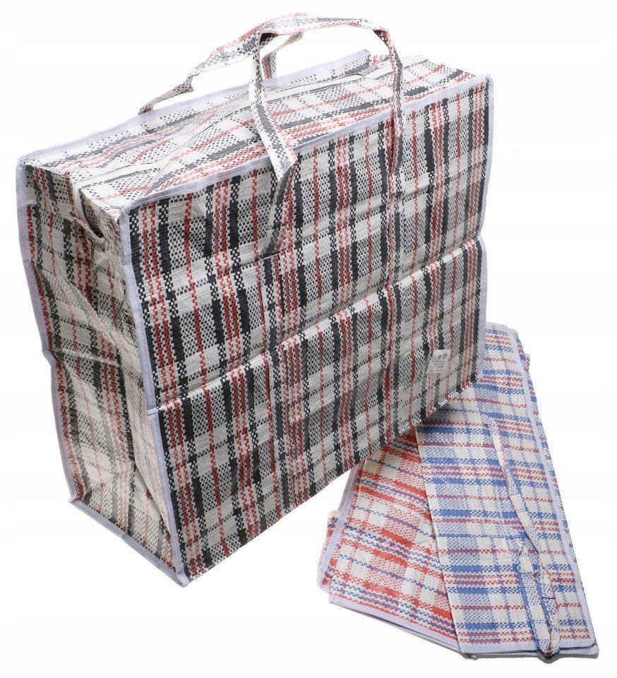 Torba DUŻA BAZAROWA Ruska Do Handlu Zakupowa Na Zamek 60x50x20cm 3704 ...