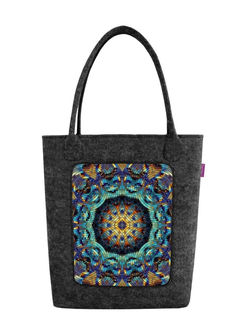 Torba filcowa SWING Barcelona - Bertoni | Moda Sklep EMPIK.COM