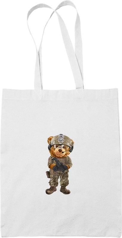 Torba Miś Ralph Z Misiem 13 Modna Biała - Zebra | Moda Sklep EMPIK.COM