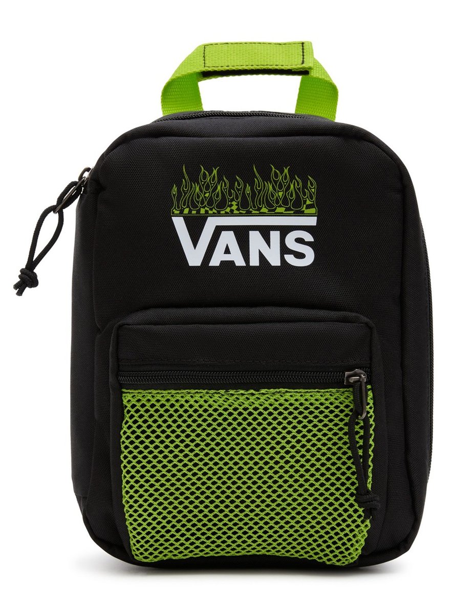 Torba Na Lunch Vans Kids New Skool Lunchpack - Black / Lime - Vans ...