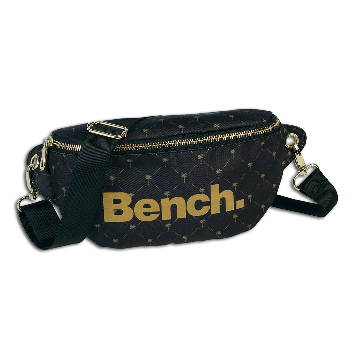 Torba na pas Bench nylonowa czarna OTI310S - Bench | Moda Sklep EMPIK.COM