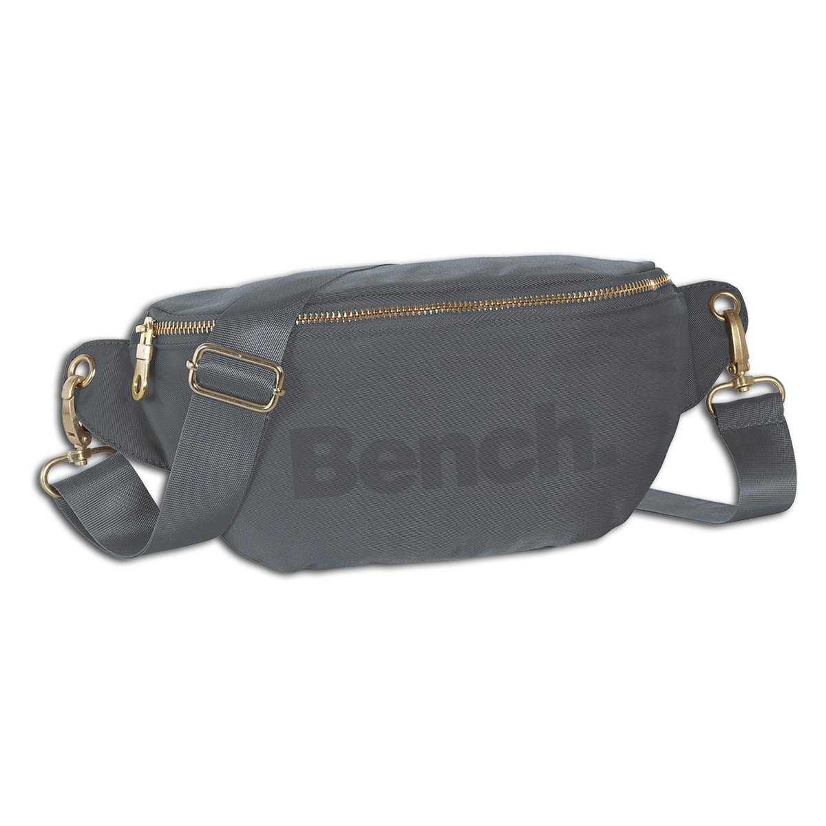Torba na pas Bench nylonowa szara OTI310K - Bench | Moda Sklep EMPIK.COM