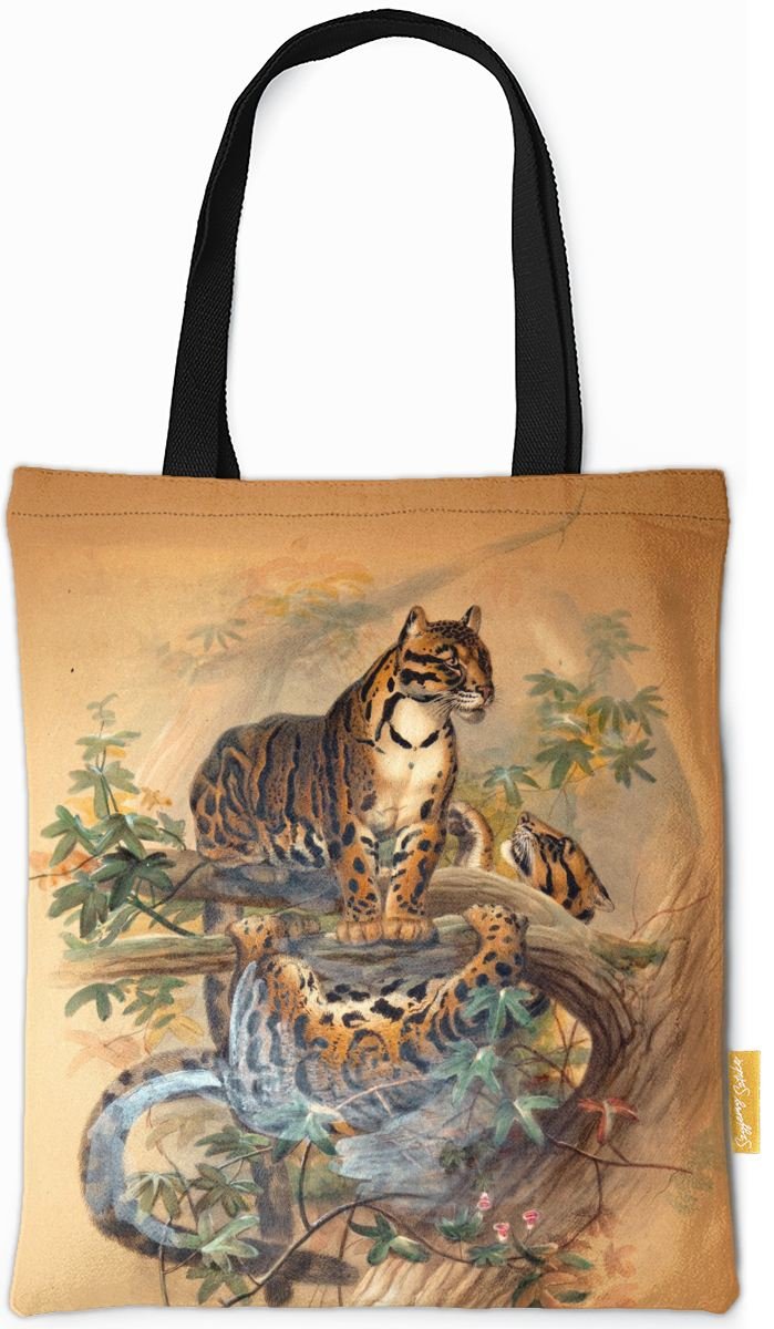 Torba na ramię The Clouded Tiger Joseph Wolf - Inna marka | Moda Sklep ...