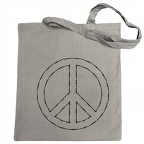 Torba na zakupy nadruk Pokój Znak Peace - Inna marka | Moda Sklep EMPIK.COM