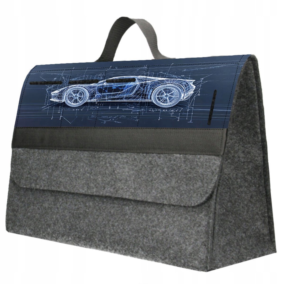 Torba organizer do bagażnika samochodu 46x31x20cm B-LUX Automotive ...