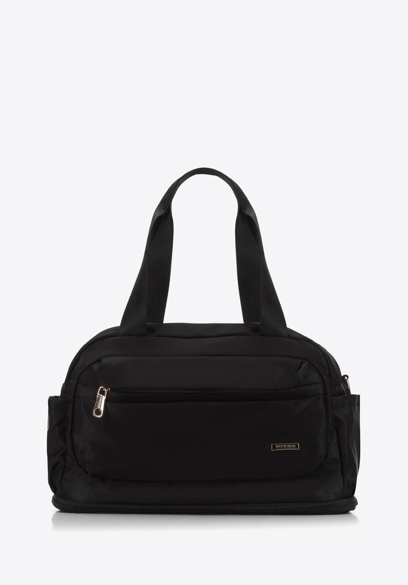 Torba podróżna z nylonu mała czarno-złota - WITTCHEN | Sport Sklep ...