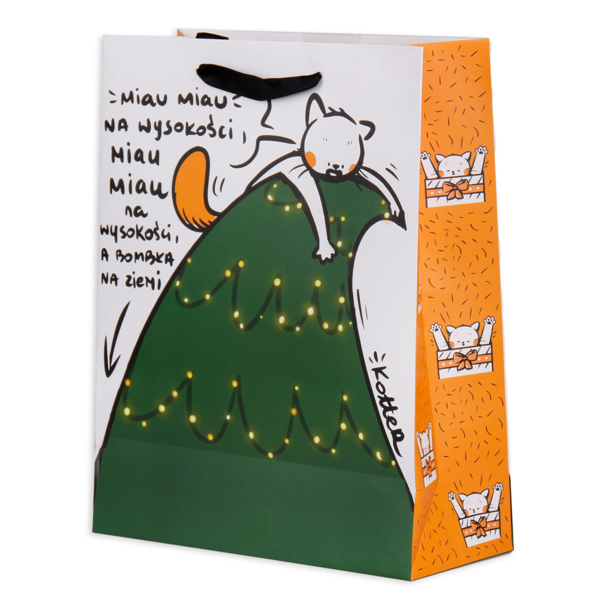 Torba Prezentowa, Kotter Xmas, Choinka, Rozmiar M - Empik | Przyjęcia i okazje w Sklepie EMPIK.COM