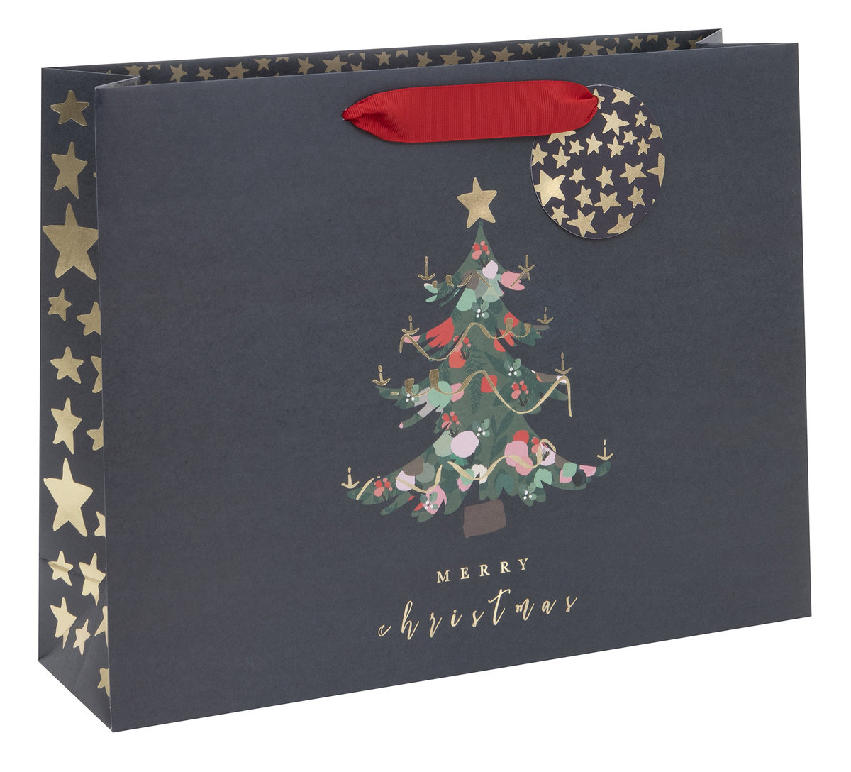 Torba prezentowa, Land Sd Midn Sky, Ciemnoszara, Rozmiar L - Glick ...