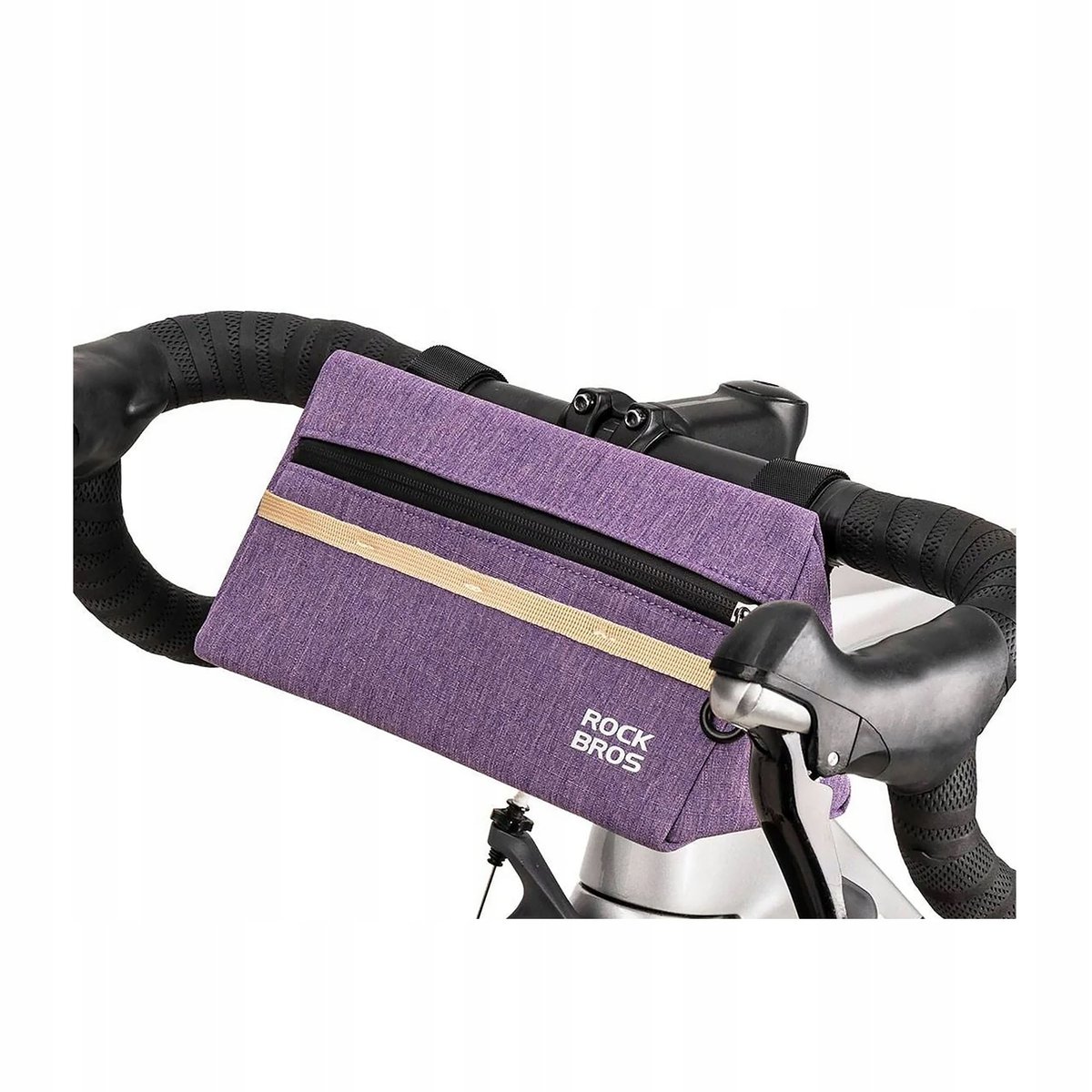 Torba rowerowa na kierownicę 1,3 L ROCKBROS Fioletowa - Rockbros | Sport Sklep EMPIK.COM