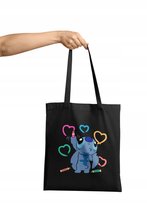 Torba Shopper Materiałowa Na Ramię Prezent Lilo Stitch Stich Różne Wzory - Inna marka | Moda ...