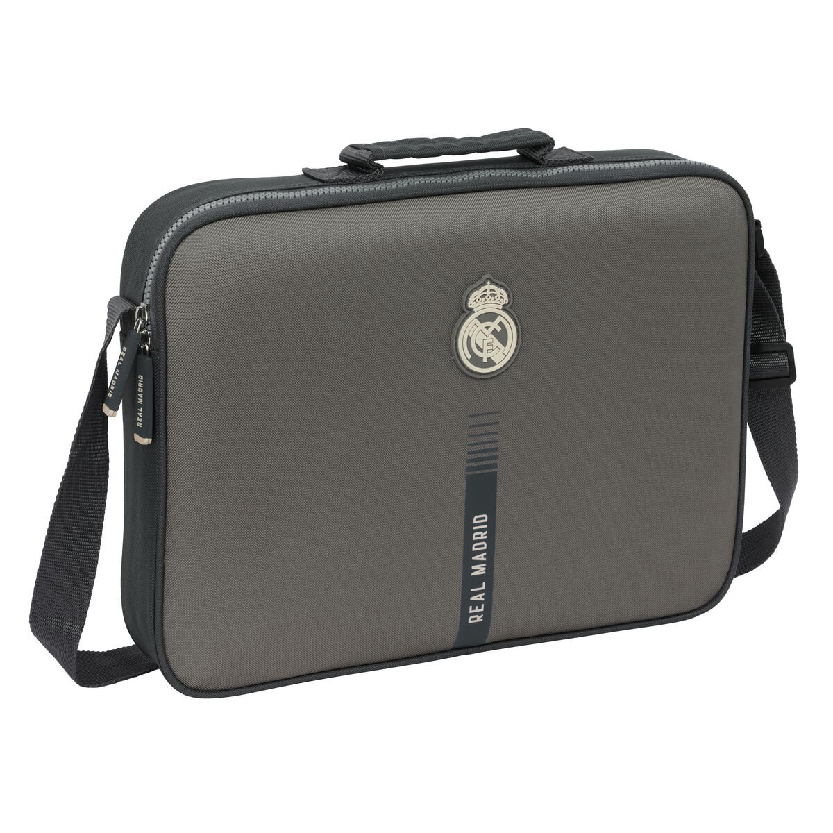 Torba szkolna Real Madrid C.F. Szary 38 x 28 x 6 cm - Inna marka ...