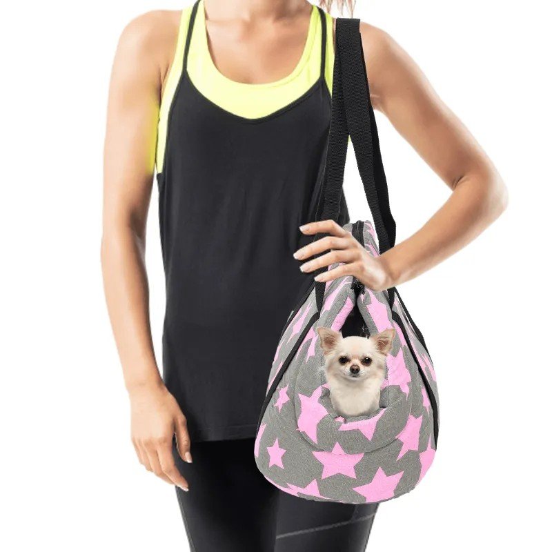 Torba W Gwiazdki Dla Zwierząt Do Noszenia Na Ramieniu 42*25*28Cm - NOBLEZA | Sklep EMPIK.COM