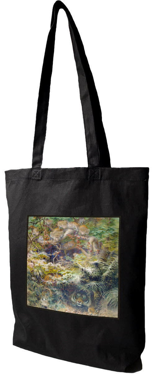 Torba z naszywką Row in the Jungle Joseph Wolf - Inna marka | Moda ...