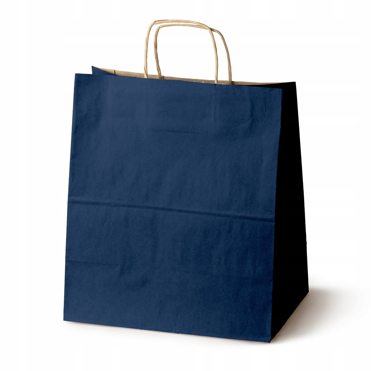 Torby Papierowe GRANATOWE 30x17x34 cm DUŻE POJEMNE eko 50 szt. - Allbag ...