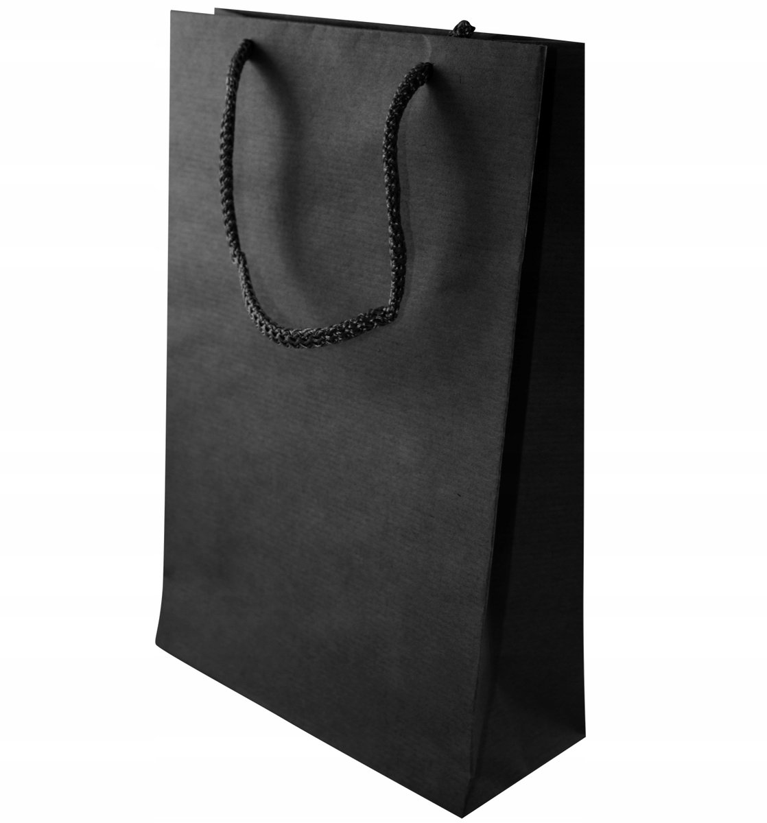 TORBY PREZENTOWE PREMIUM 17x7x25 cm CZARNE PRESTIGE na UPOMINKI 10 szt ...