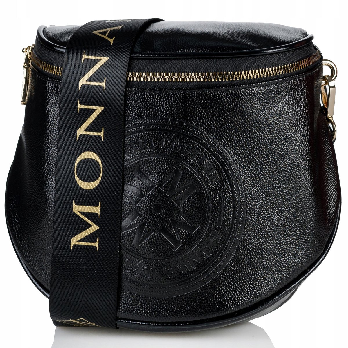 TOREBKA Damska Listonoszka MONNARI NERKA z logo Efektowna Saszetka - MONNARI | Moda Sklep EMPIK.COM