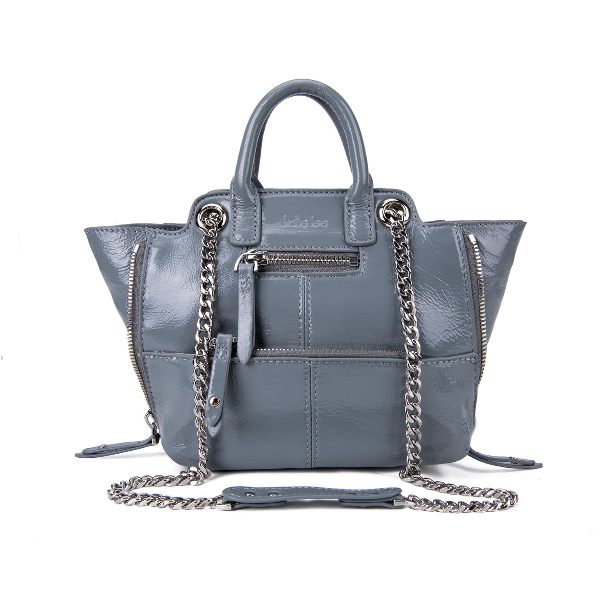 Torebka Kate Lee Mini tote velya szara - Kate Lee | Moda Sklep EMPIK.COM