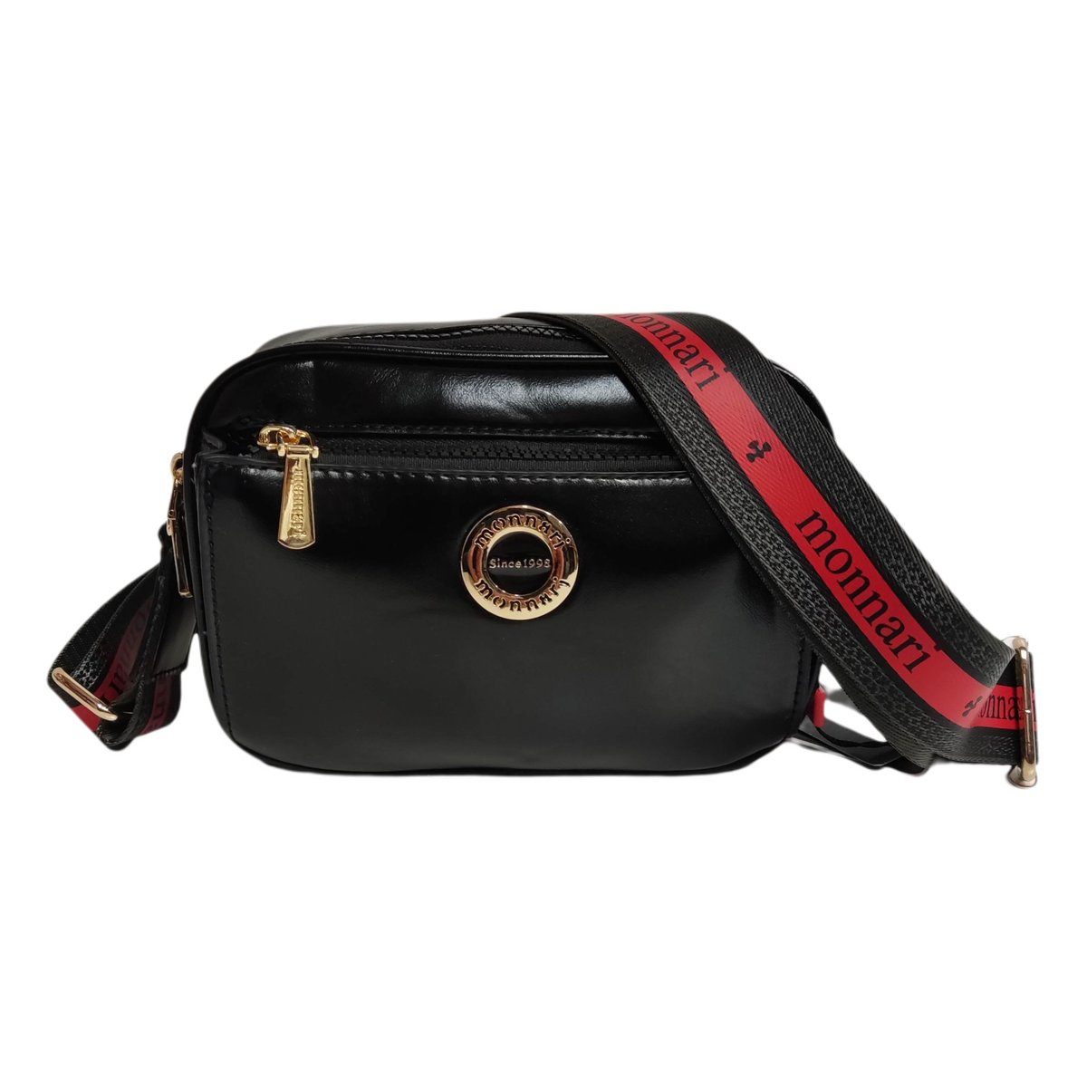 Torebka listonoszka Monnari Torba czarna klasyczna - MONNARI | Moda Sklep EMPIK.COM