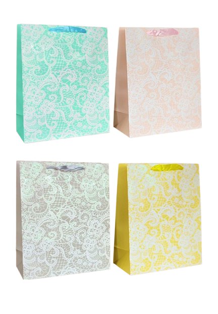 Torebka ozdobna PREZENTOWA roz.S 24cm RÓŻNE KOLORY - Inna marka | Sklep EMPIK.COM