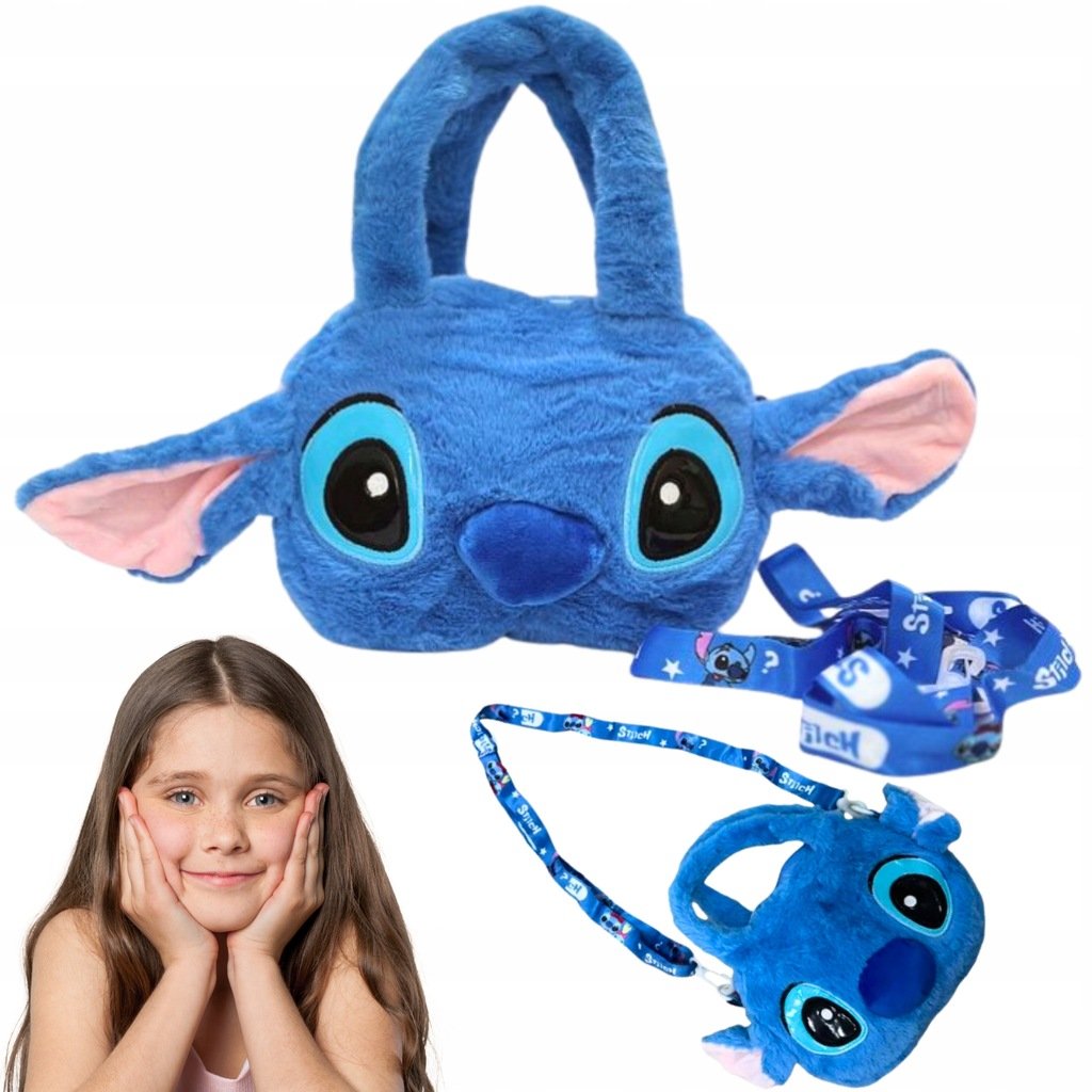 Torebka Pluszowa Stitch Na Ramię Maskotka Torba Stich Dla Dzieci PREZENT - Inna marka | Sklep ...