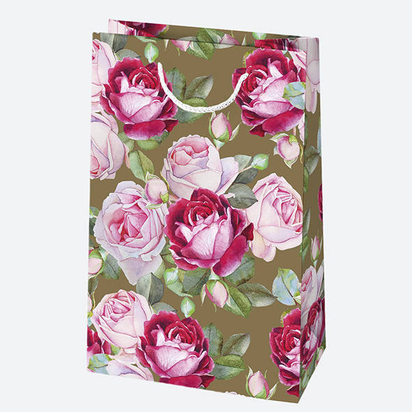 Torebka Prezentowa Róże Kwiaty 16X24X7 Cm - Pol-Mak | Sklep EMPIK.COM