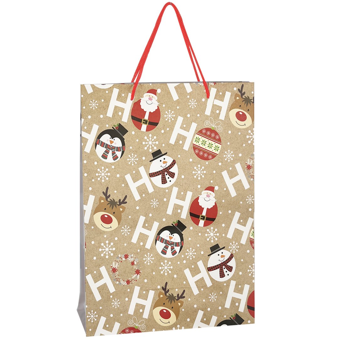 TOREBKA PREZENTOWA ŚWIĄTECZNA PAPIEROWA TORBA NA PREZENT 23x18 cm M - Artmaker | Przyjęcia i ...
