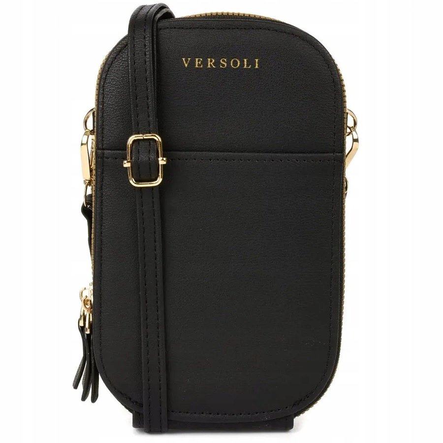 Torebka Saszetka Damska Etui Na Telefon Portfel Mini Listonoszka Czarny ...