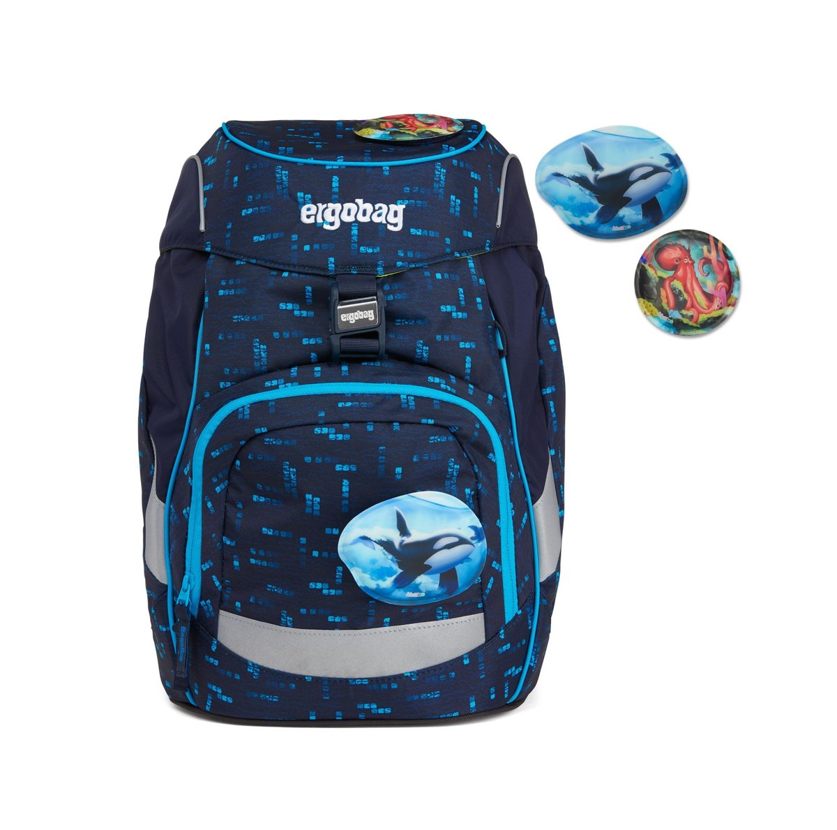 Tornister, plecak ergonomiczny, Deep DiveBear - Ergobag Prime - Ergobag | Sklep EMPIK.COM