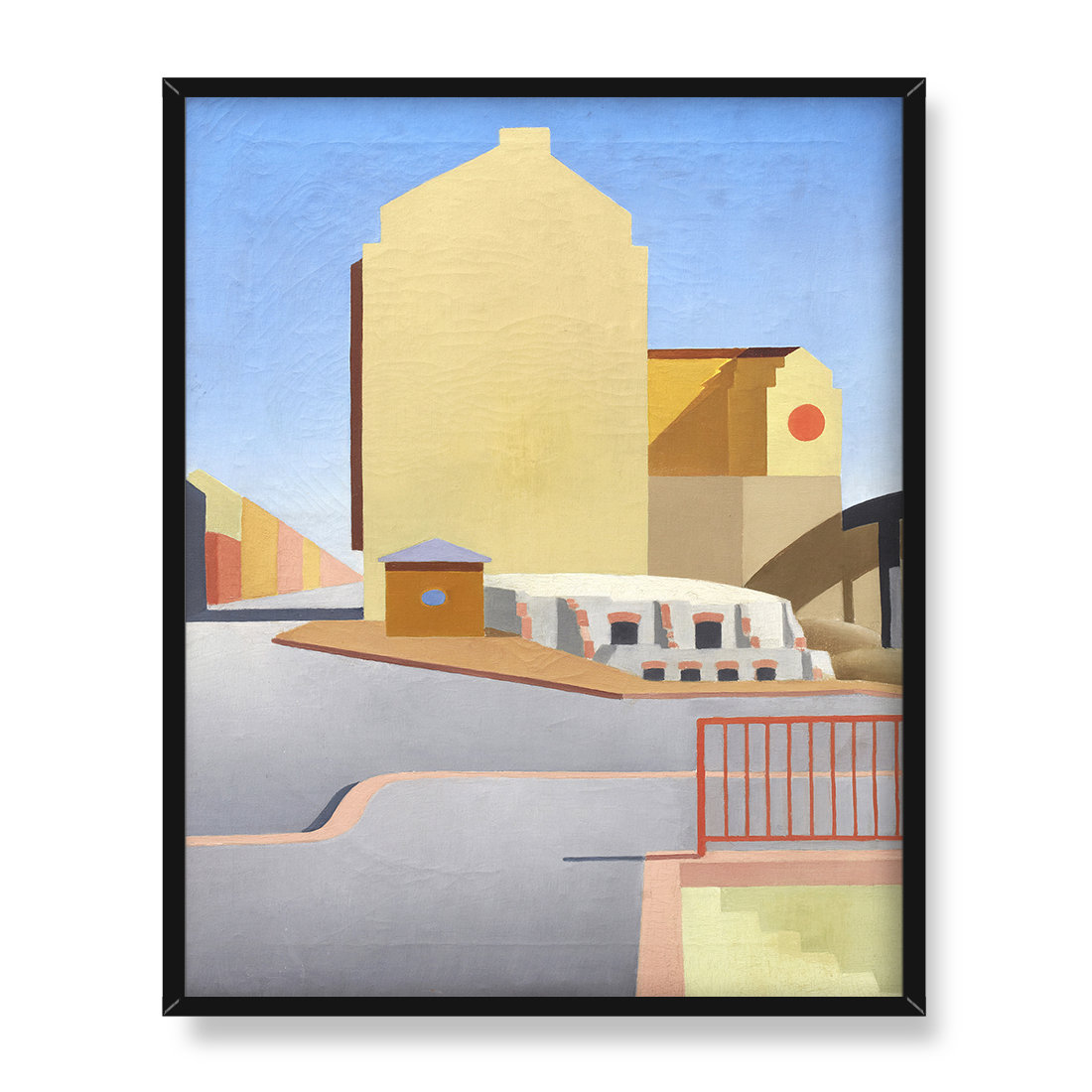 Torsten Jovinge Z Hornstull w Sztokholmie 40×50 W RAMIE - ANTYKWARIAT ...