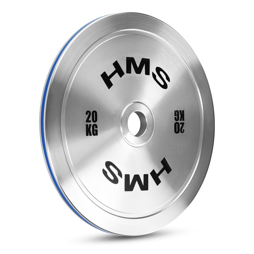 TOS200 TALERZ OLIMPIJSKI STALOWY KALIBROWANY 20 KG HMS - HMS | Sport Sklep EMPIK.COM