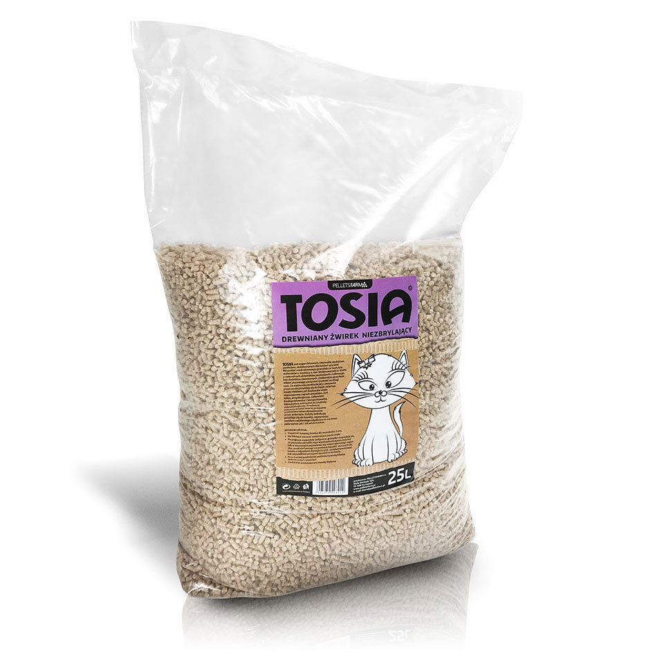 Tosia 15 KG - niezbrylający żwirek dla kota - Pelletsfarm | Sklep EMPIK.COM