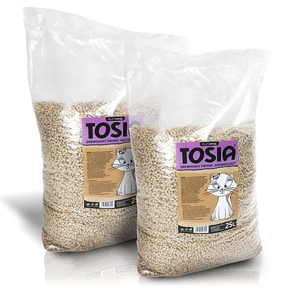 Tosia 2x15 KG - niezbrylający żwirek dla kota - Inna marka | Sklep ...