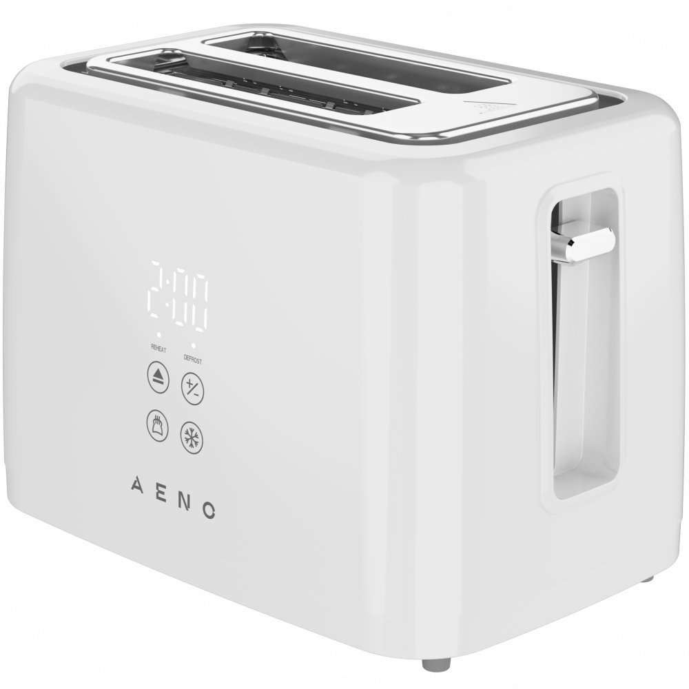 Toster AENO TS2, 7 poziomów, wyświetlacz cyfrowy, biały - AENO | AGD ...