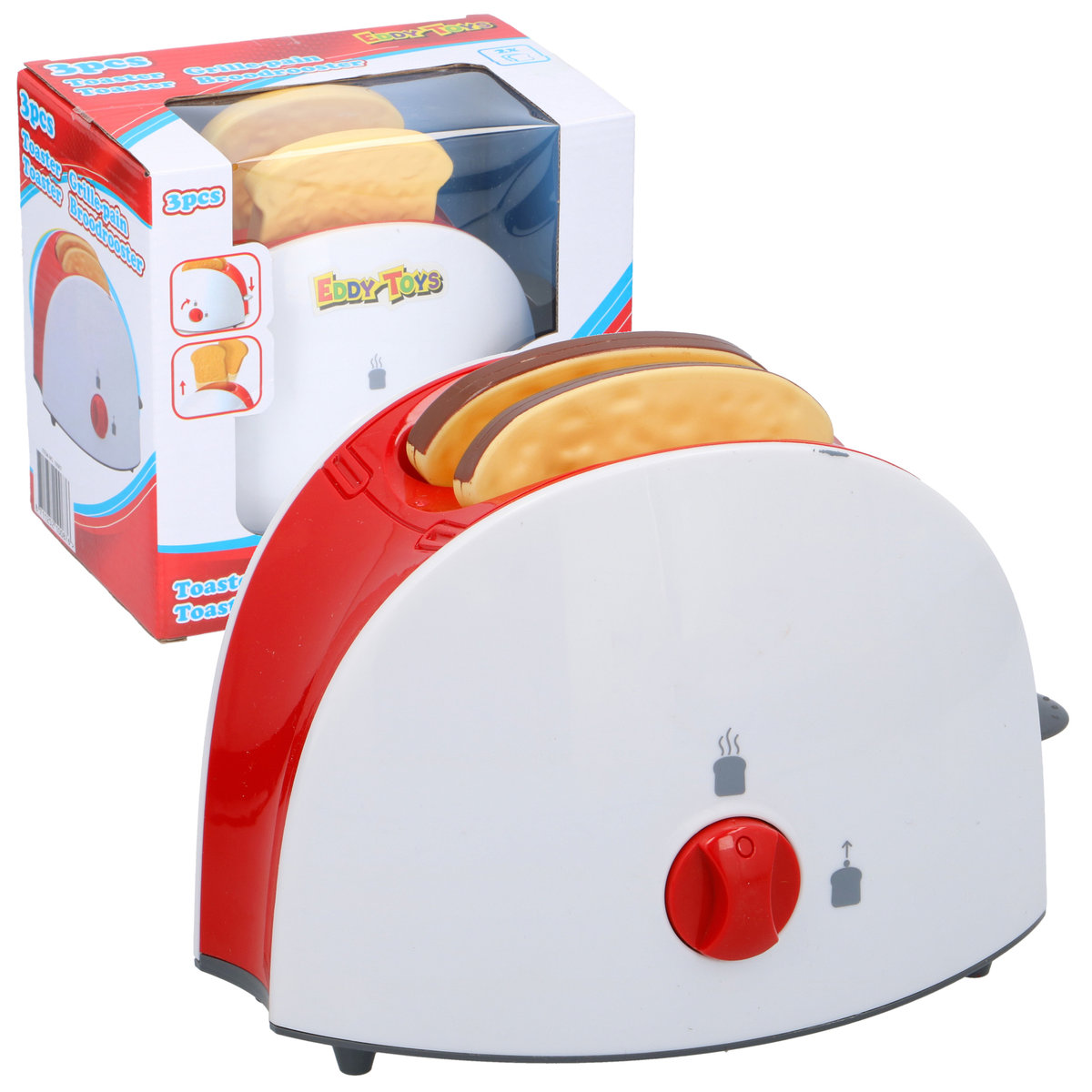 Toster dla dzieci do kanapek tostów EDDY TOYS - Eddy Toys | Sklep EMPIK.COM