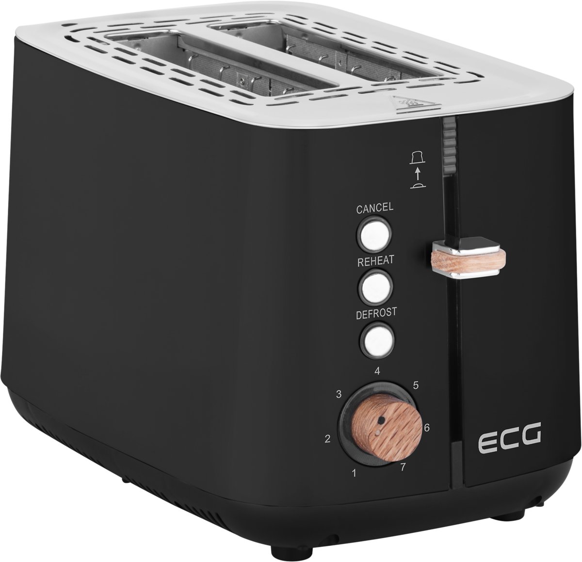 Toster Ecg St 2768 Timber Black - ECG | AGD Sklep EMPIK.COM