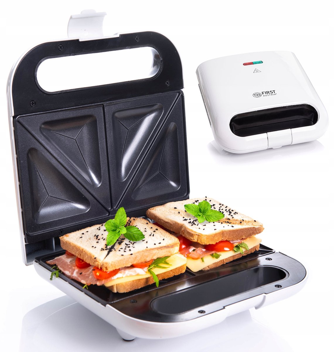 Toster Sandwich Grill Elektryczny First Austria - First Austria | AGD ...