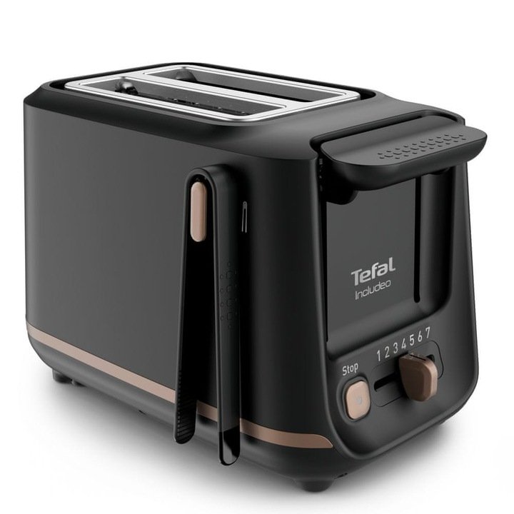 Toster Tefal Includeo Tt533811 Czarny 850 W - Tefal | AGD Sklep EMPIK.COM Toster Tefal Includeo Tt533811 Czarny 850 W - Tefal | AGD Sklep EMPIK.COM