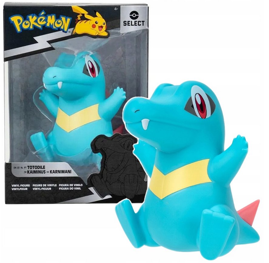 Totodile Figurka Winylowa Pokemon Jazwares - Inna marka | Sklep EMPIK.COM