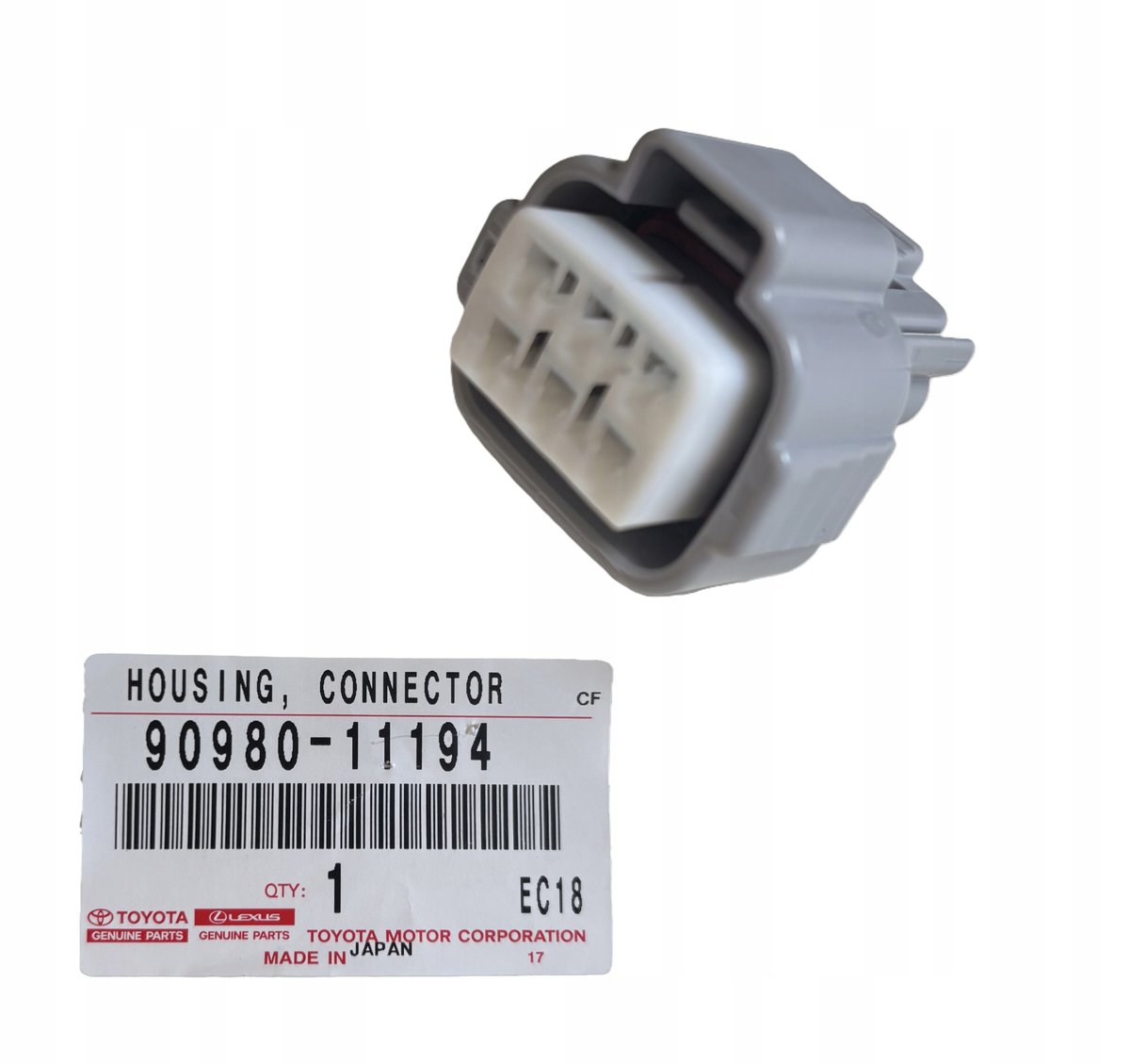 TOYOTA Auris Avensis Corolla Kostka wtyczka reflektora 6PIN 90980-11194 ...