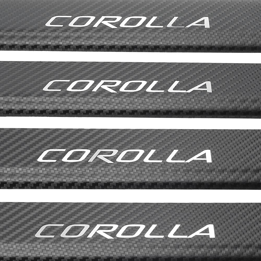 TOYOTA COROLLA E16 Nakładki progowe ze stali nierdzewnej 304 ...