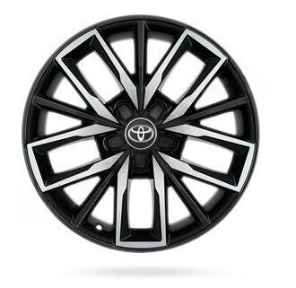 TOYOTA Corolla Felga aluminiowa 17 czarna polerowana PW457-02008-13 OE ...