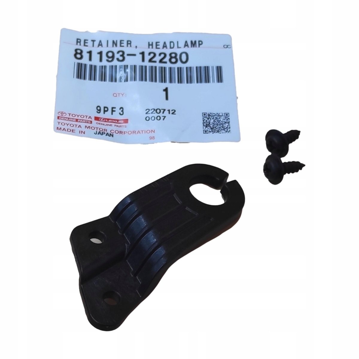 TOYOTA Corolla GR wspornik reflektora prawy gorny 81193-12280 OE - Inna ...