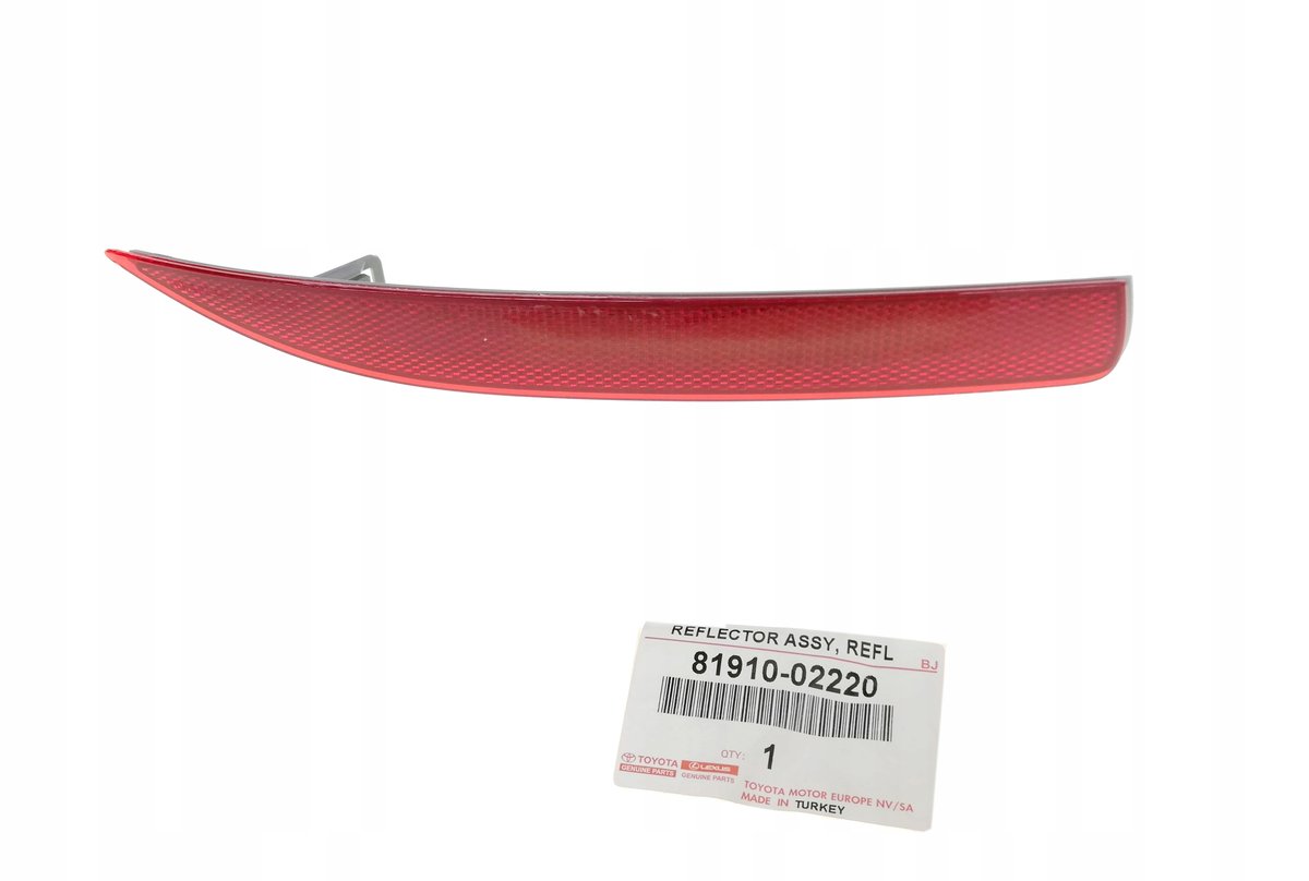TOYOTA Corolla Odblask zderzaka prawy tyl 81910-02220 OE - Inna marka ...