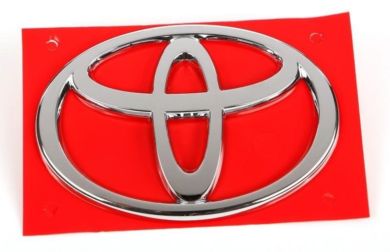 TOYOTA Corolla Verso Chromowany emblemat logo tyl 90975-W2001 OE ...