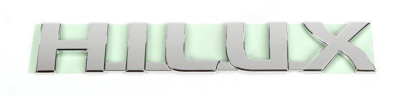 TOYOTA Hilux Chromowany emblemat tyl HILUX 75427-0K050 OE - Toyota ...