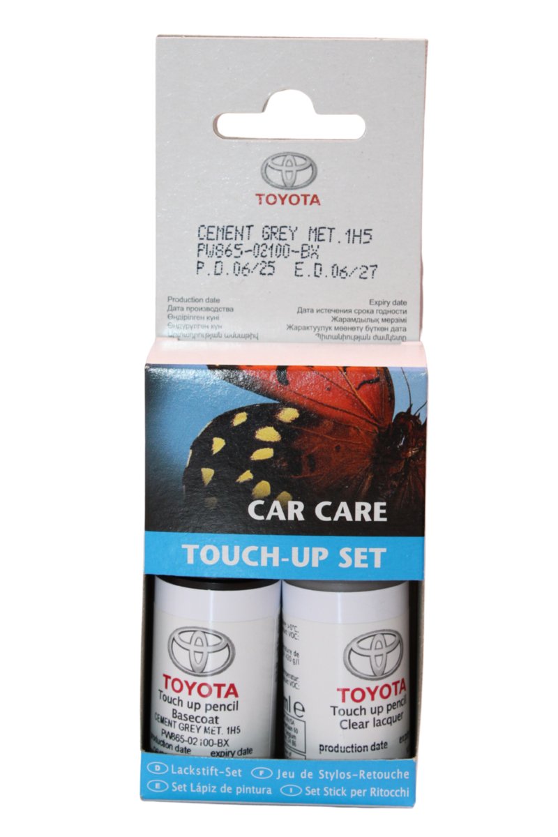 TOYOTA Lakier zaprawka 1H5 Cement Grey PW865-02100-BX OE - Toyota ...