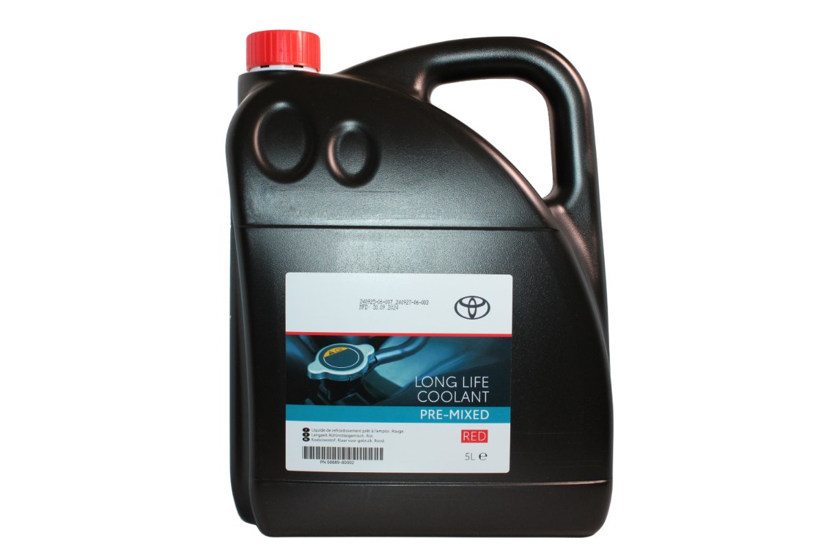 TOYOTA Lexus Plyn chlodniczy czerwony Long Life 5L 08889-80002 OE ...