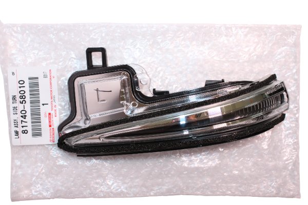 TOYOTA Rav4 Lampa kierunkowskazu lusterka bocznego lewe 81740-58010 OE ...