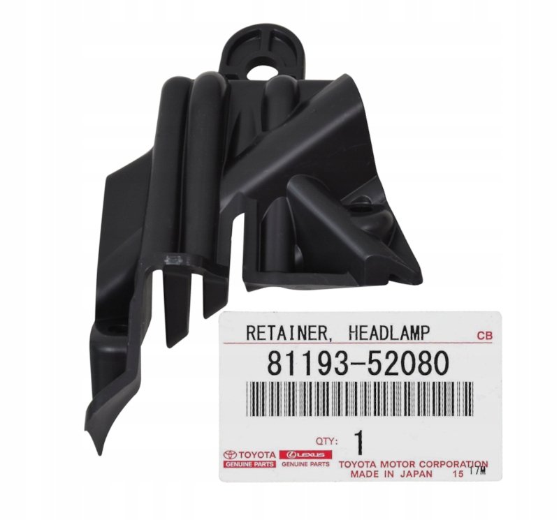TOYOTA Yaris Mocowanie uchwyt prawej lampy 81193-52080 OE - Toyota ...